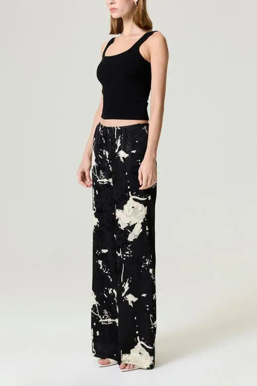 NOCTURNE Draped Trousers