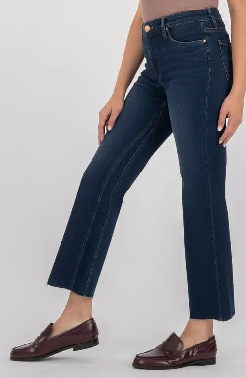 Kut From The Kloth Kelsey Raw Hem Kick Flare Jeans