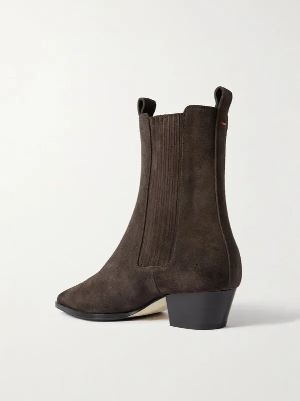 AeydĒ Agata Suede Ankle Boots