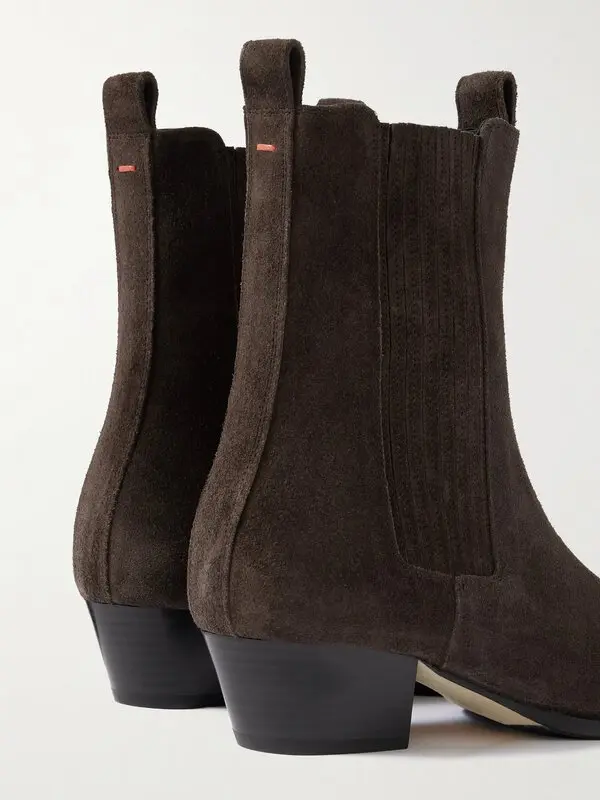 AeydĒ Agata Suede Ankle Boots