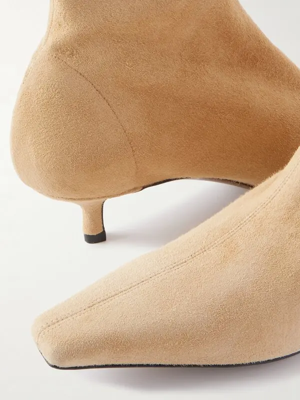 NEOUS Idra Suede Ankle Boots - Neutrals