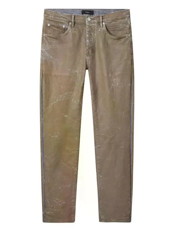 PURPLE BRAND Distressed-effect Jeans