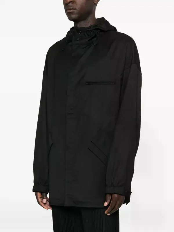 Y3 Three-stripe Hooded Jacket