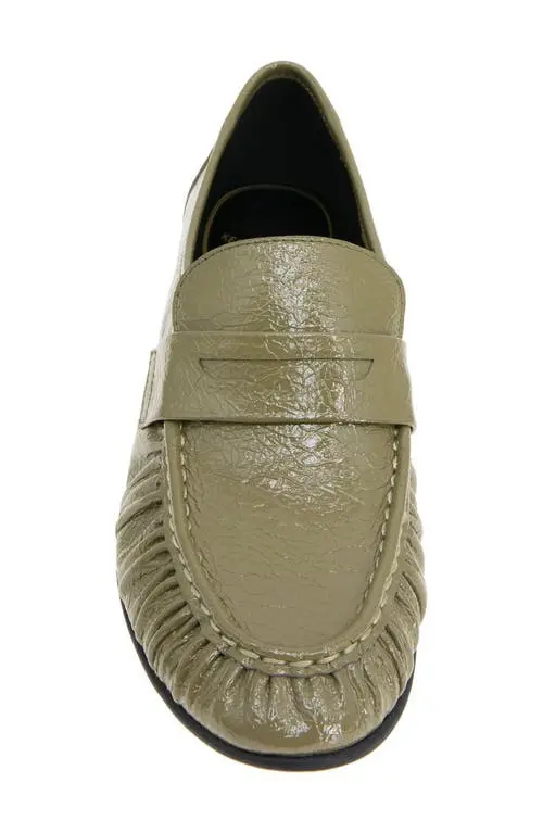 KENNETH COLE Reece Penny Loafer - Green Patent