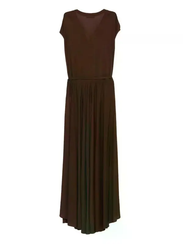 Fabiana Filippi Drawstring Maxi Dress