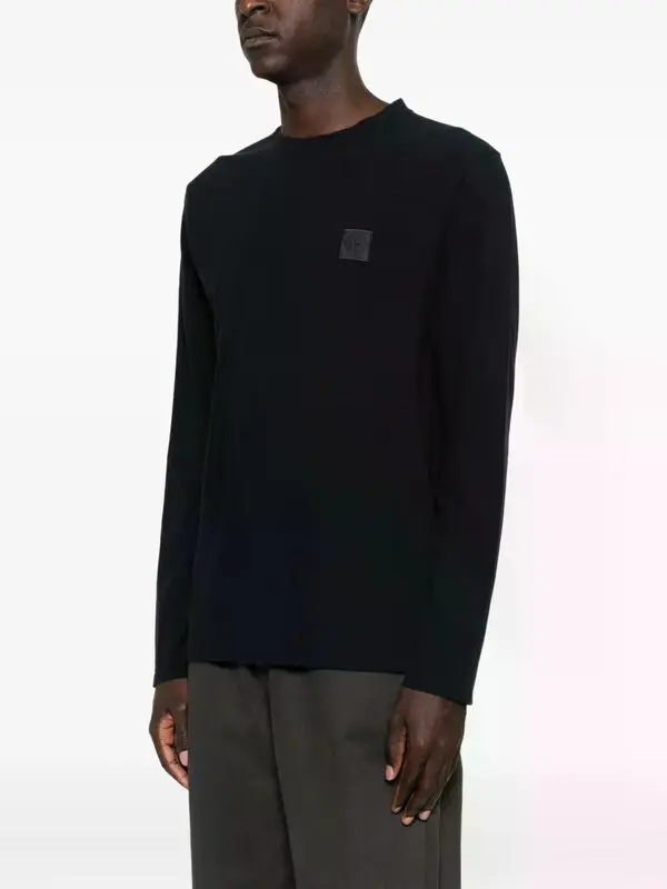 Stone Island Logo-patch Long-sleeve T-shirt