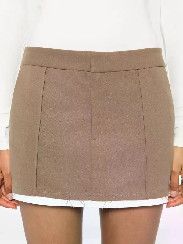 ELEH Panelled A-line Skirt