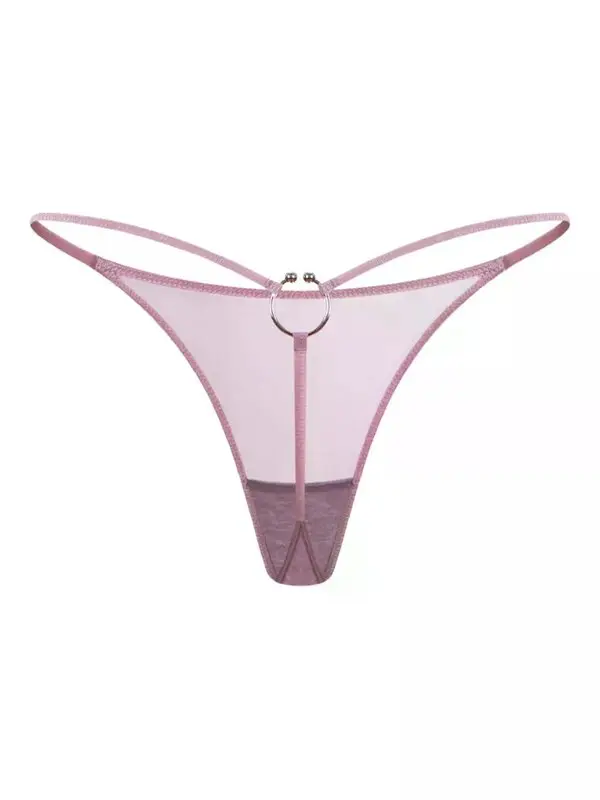 ZHILYOVA Ring-detail Thong