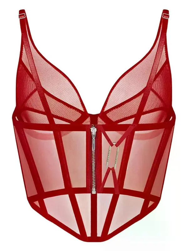 ZHILYOVA Asteria Mesh Corset