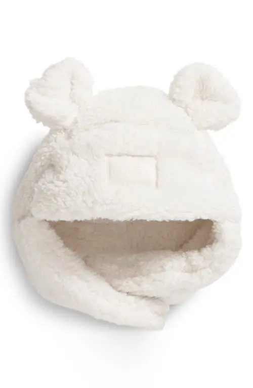 The North Face Baby Bear Trapper Hat - White Dune