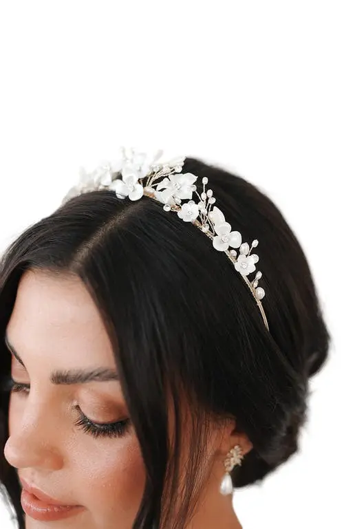UNTAMED PETALS Josephine Crystal Tiara