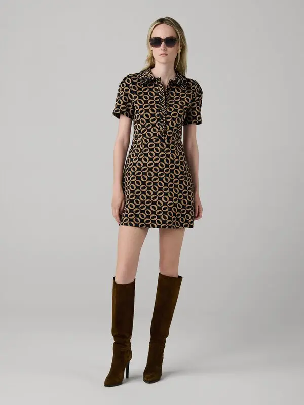 Diane Von Furstenberg Ford Mini Dress