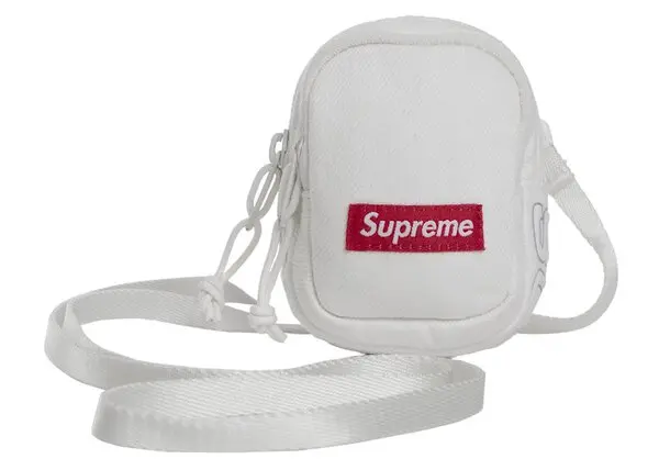 Supreme Denim Mini Utility Bag - White