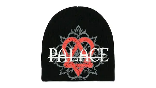 PALACE Trigram Nein Cuff Beanie - Black