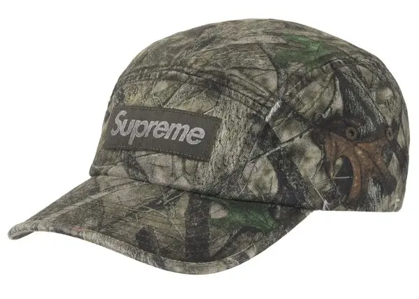 Supreme Overdyed Camp Cap - Realtree Ap Camo