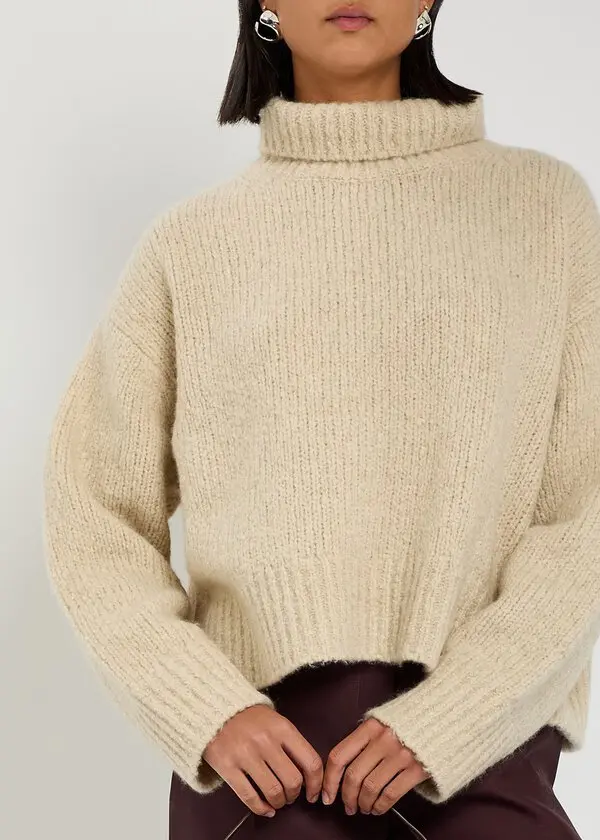 NILI LOTAN Tabitha Cashmere-blend Jumper