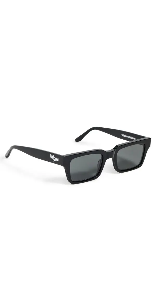 WISDOM Frame 43 Sunglasses - Black