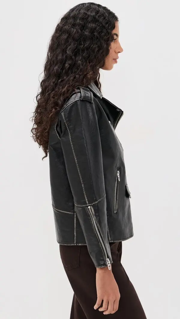 Blanknyc Faux Leather Moto Jacket