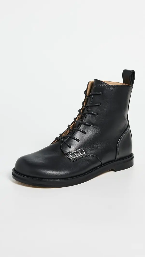 JW Anderson Lace-up Leather Boots
