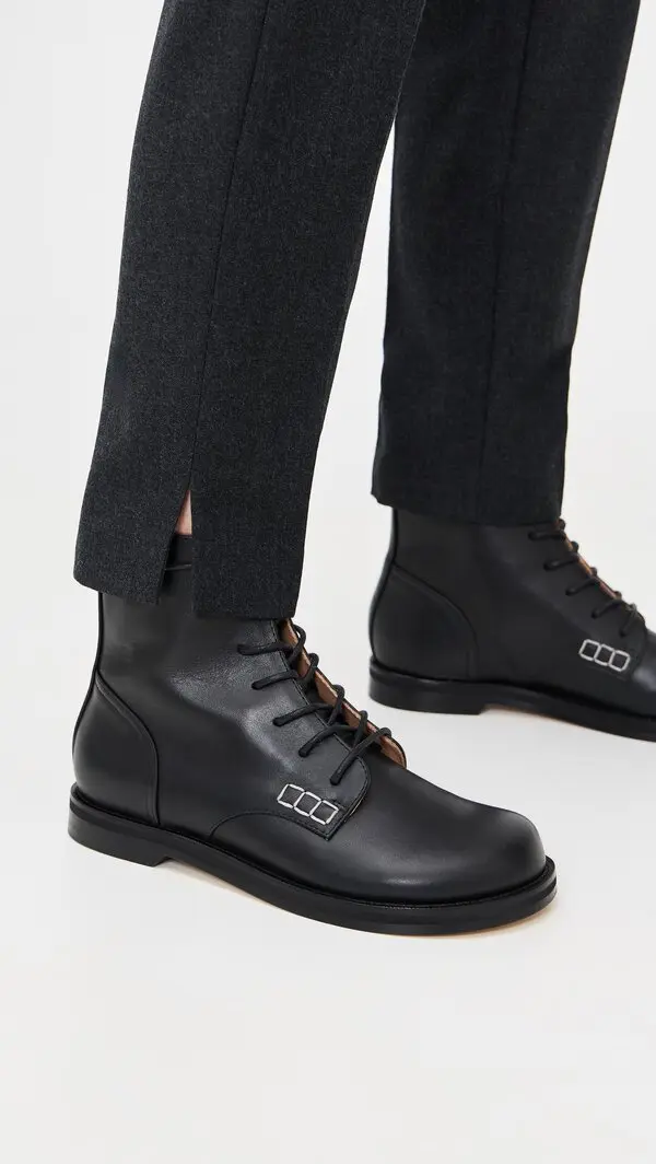 JW Anderson Lace-up Leather Boots
