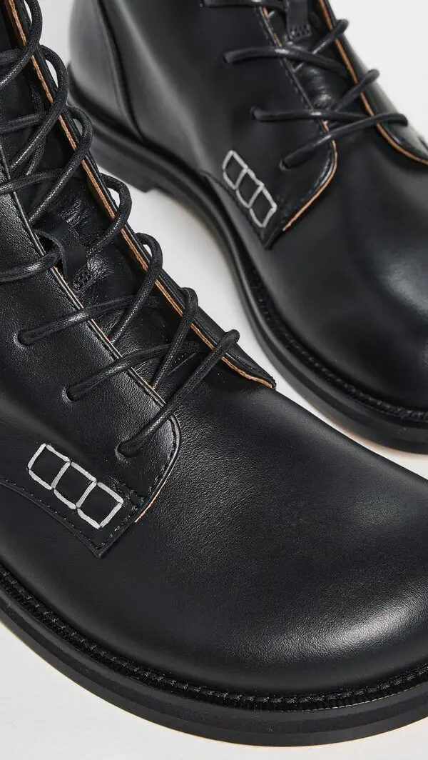 JW Anderson Lace-up Leather Boots