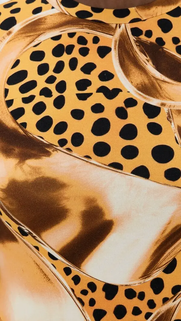BRUCEGLEN Cheetah Print Tee