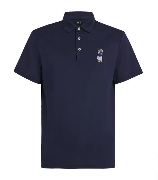 Rlx Ralph Lauren Tailored Polo Bear Polo Shirt