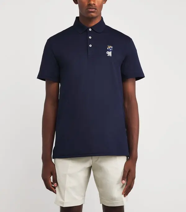 Rlx Ralph Lauren Tailored Polo Bear Polo Shirt