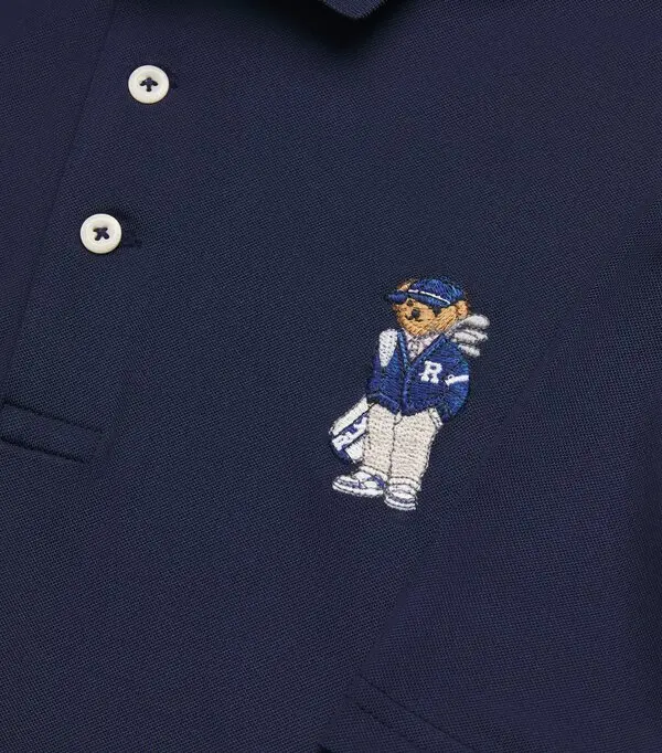 Rlx Ralph Lauren Tailored Polo Bear Polo Shirt