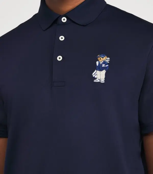 Rlx Ralph Lauren Tailored Polo Bear Polo Shirt