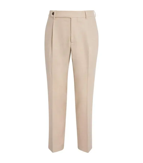 Colombo Cashmere Straight Trousers