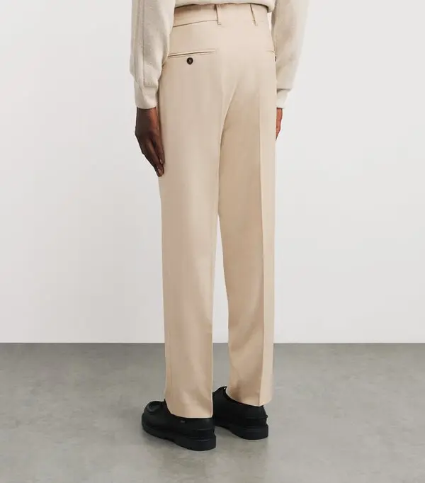 Colombo Cashmere Straight Trousers