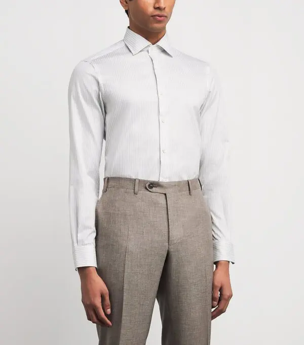 Pal Zileri Cotton Stripe Shirt