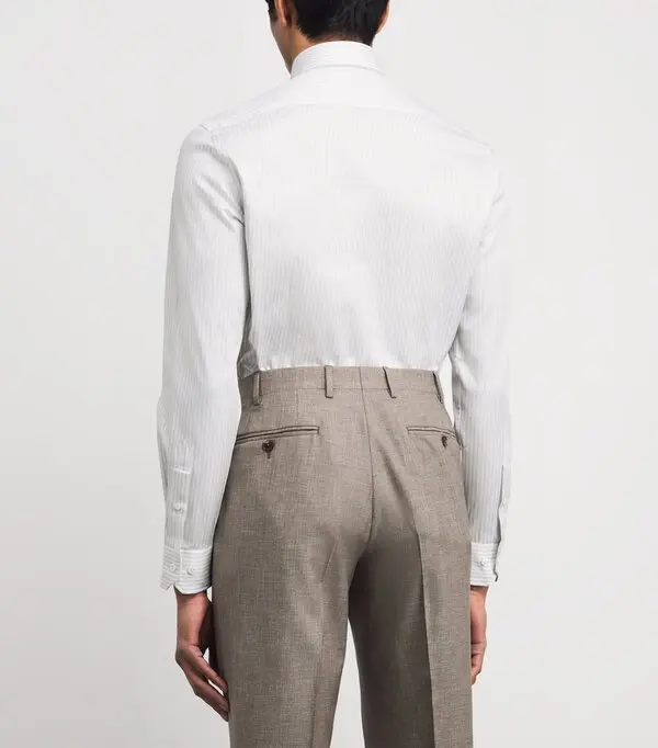 Pal Zileri Cotton Stripe Shirt