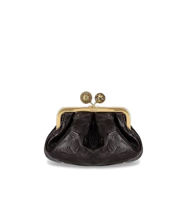 Max Mara Pasticcino Spanish Heritage Small Clutch - Brown