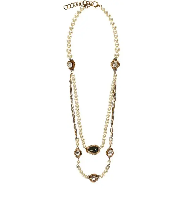 Max Mara Ombrosa Necklace - White