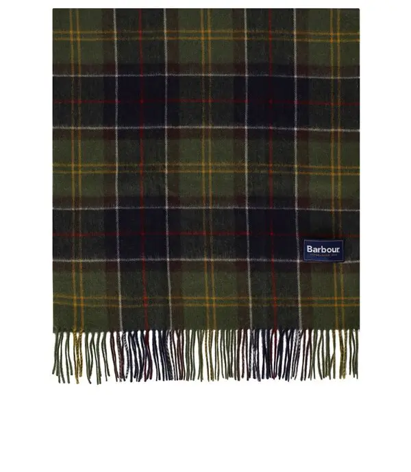 Barbour Braden Tartan Blue Scarf