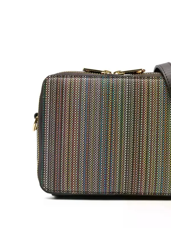 Paul Smith Striped Zip-top Shoulder Bag
