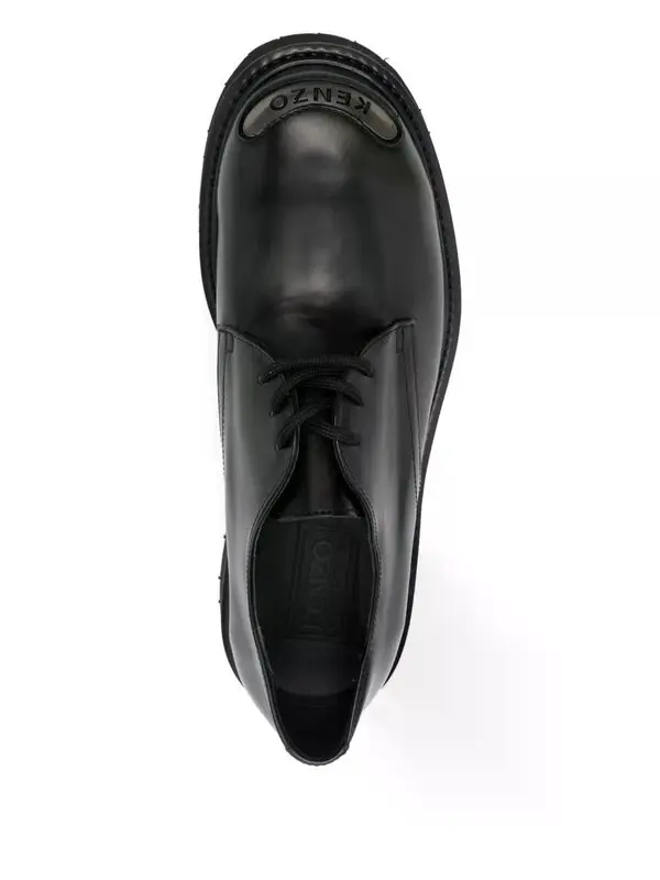Kenzo Leather Lace-up Derby Shoes