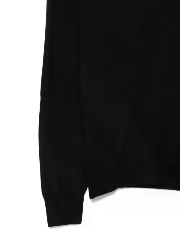 BARBA NAPOLI Turtleneck Ribbed-hem Sweater