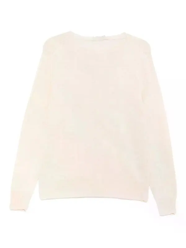 Max Mara Round-neck Panelled Sweater