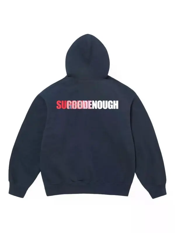 Supreme X Goodenough Jersey Hoodie - Blue