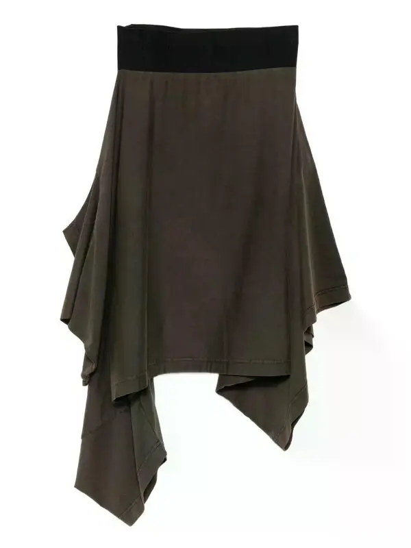 ALAINPAUL A-line Skirt With Asymmetric Hem