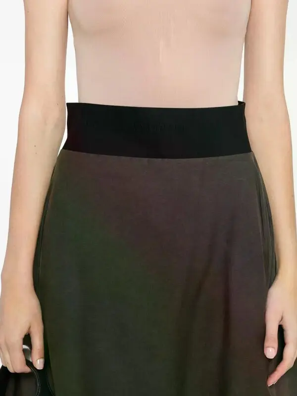 ALAINPAUL A-line Skirt With Asymmetric Hem