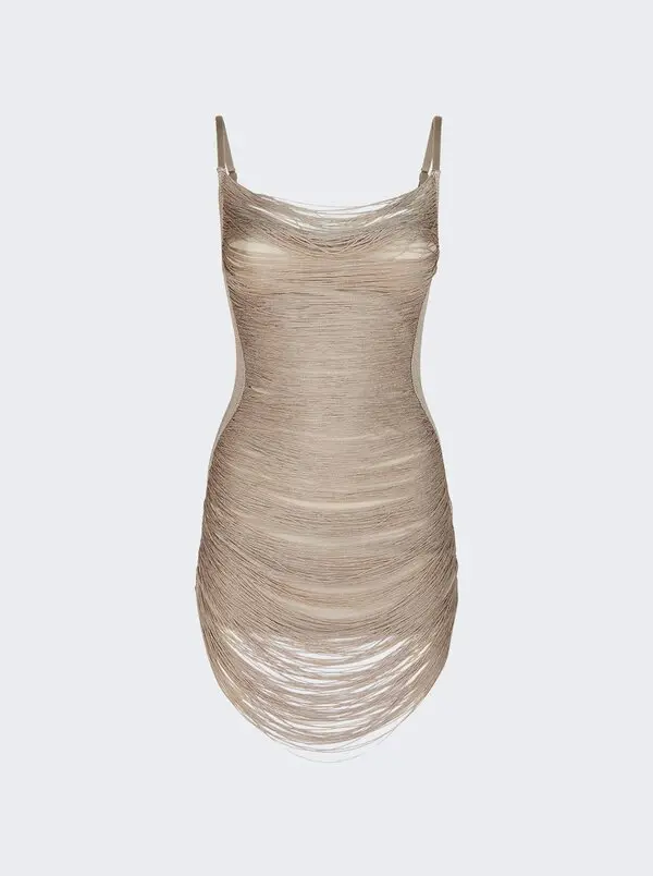 Attico Mini Dress - Silver