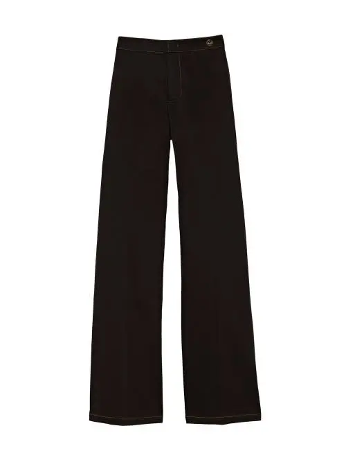 CALLAS MILANO Jane Cotton-stretch Flare Trousers
