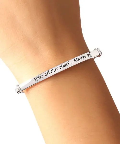 HARRY POTTER Always" Bar Lariat Bracelet