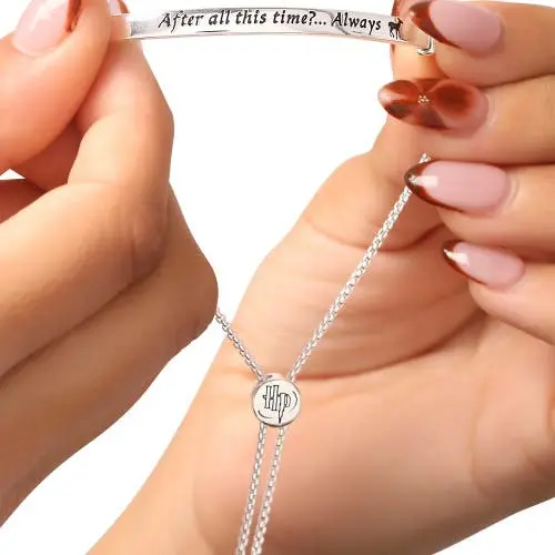 HARRY POTTER Always" Bar Lariat Bracelet