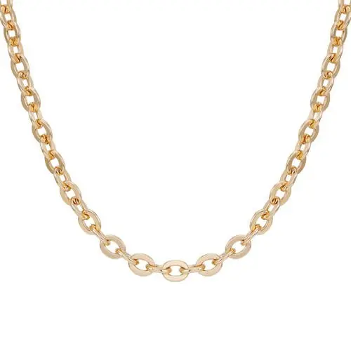 Vince Camuto Oval Link Chain Necklace - 14k Gold Plated