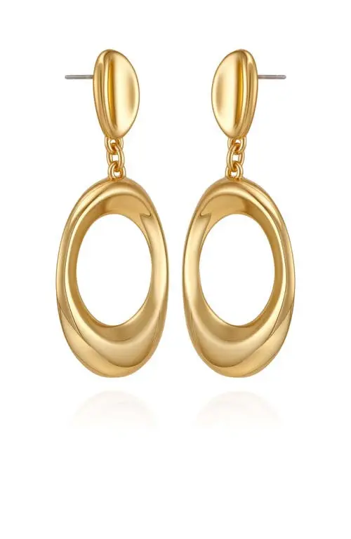 Vince Camuto Oval Drop Earrings